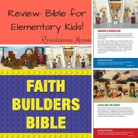 Review: Faith Builders Bible - Renaissance Mama